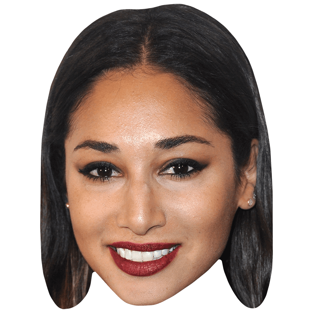 Meaghan Rath (Smile) Celebrity Mask, Flat Card Face, Fancy Dress Mask ...