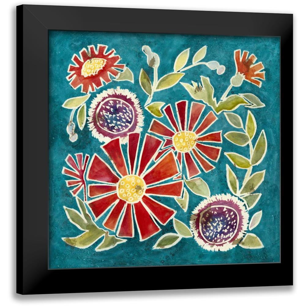 Meagher, Megan 12x12 Black Modern Framed Museum Art Print Titled - Emma ...