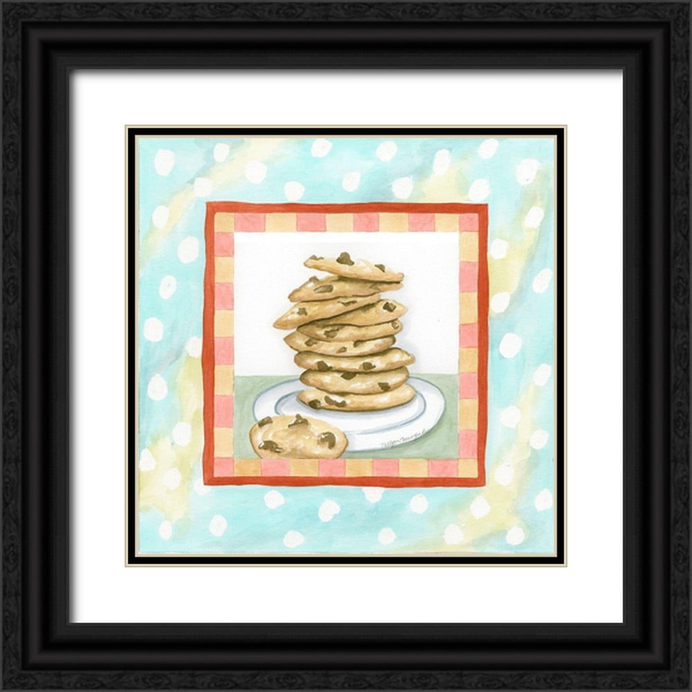 Meagher, Megan 12x12 Black Ornate Wood Framed with Double Matting ...