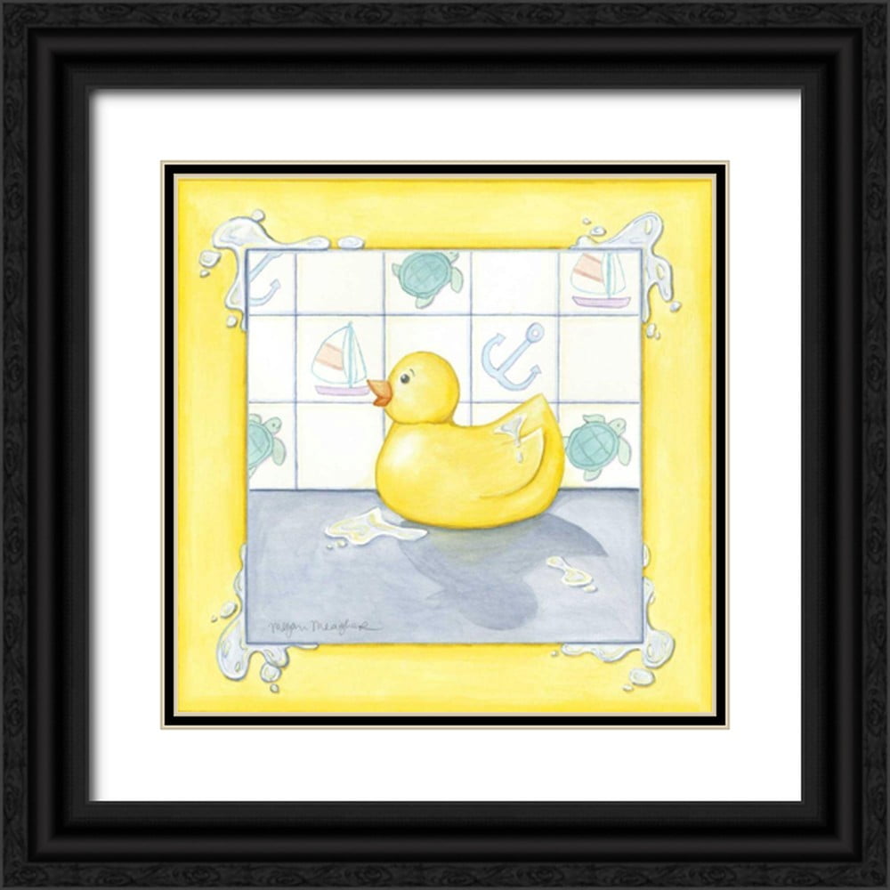 Meagher, Megan 12x12 Black Ornate Wood Framed with Double Matting ...