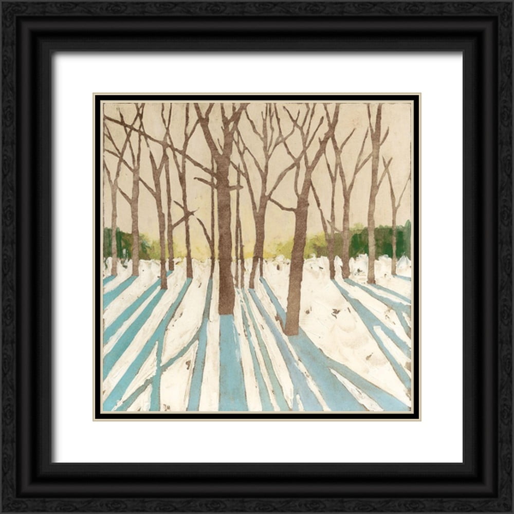 Meagher, Megan 12x12 Black Ornate Wood Framed with Double Matting ...