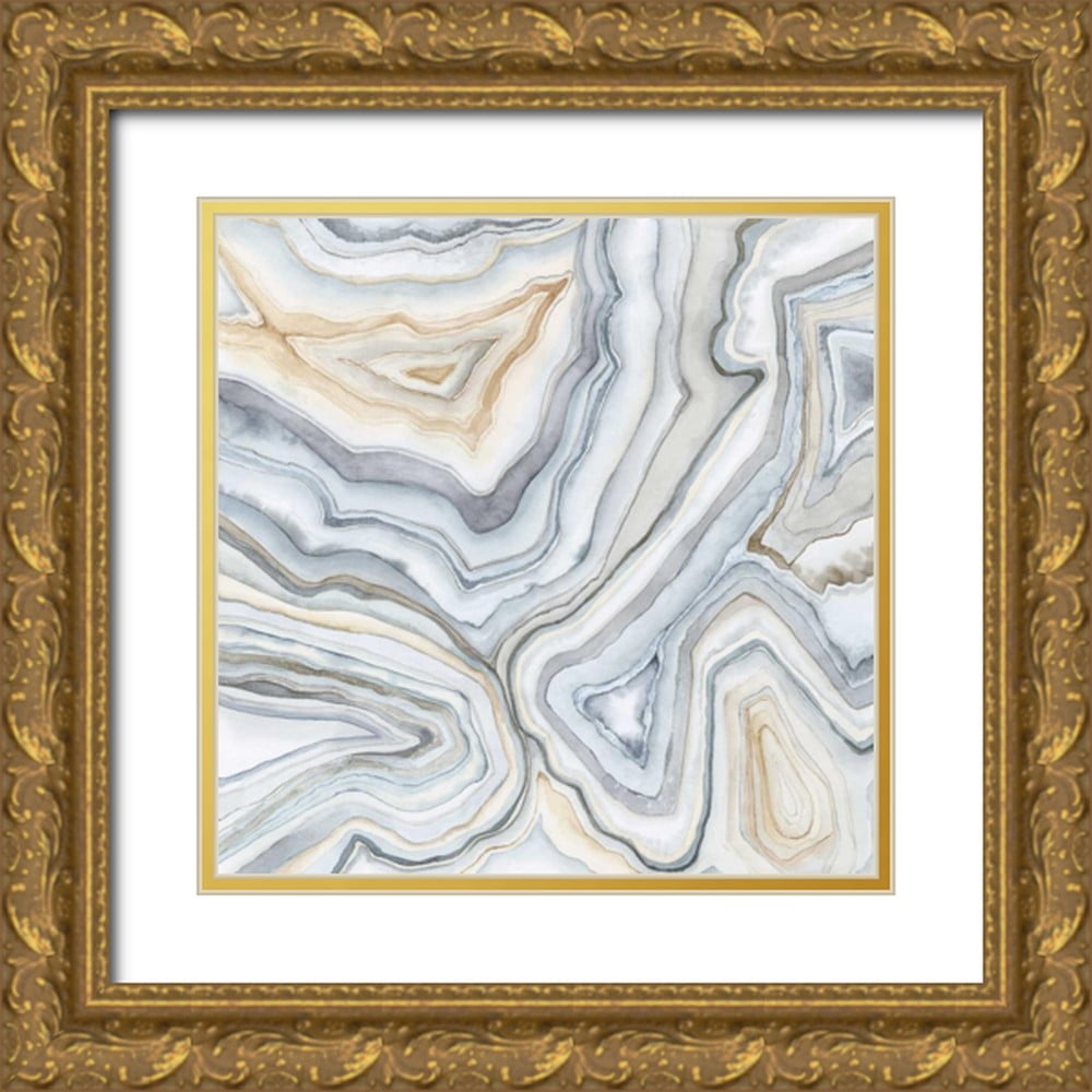 Meagher, Megan 12x12 Gold Ornate Wood Framed with Double Matting Museum ...
