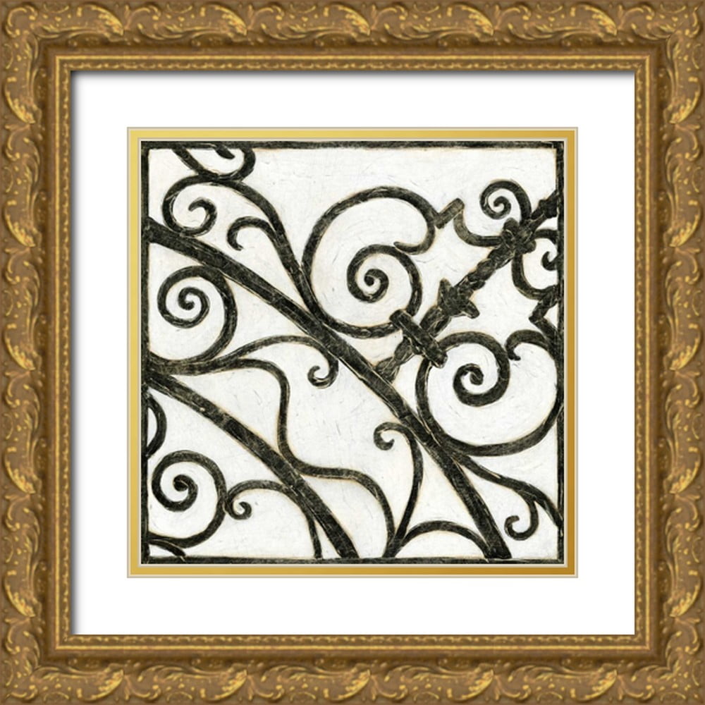 Meagher, Megan 12x12 Gold Ornate Wood Framed with Double Matting Museum ...
