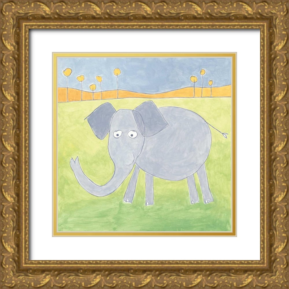 Meagher, Megan 12x12 Gold Ornate Wood Framed with Double Matting Museum ...