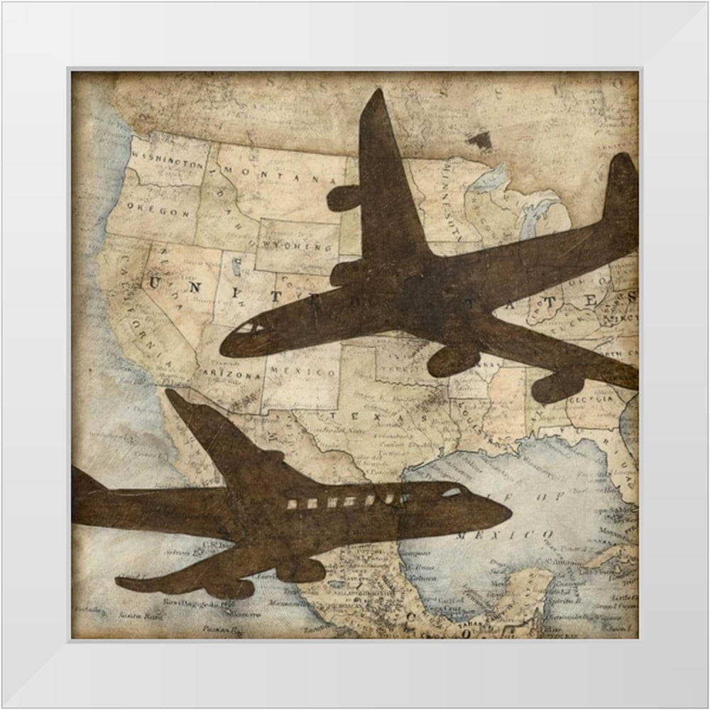 Meagher, Megan 12x12 White Modern Wood Framed Museum Art Print Titled ...