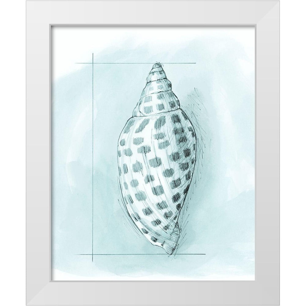 Meagher, Megan 12x14 White Modern Wood Framed Museum Art Print Titled ...