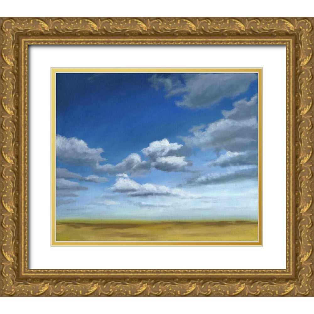 Meagher, Megan 14x12 Gold Ornate Wood Framed with Double Matting Museum ...