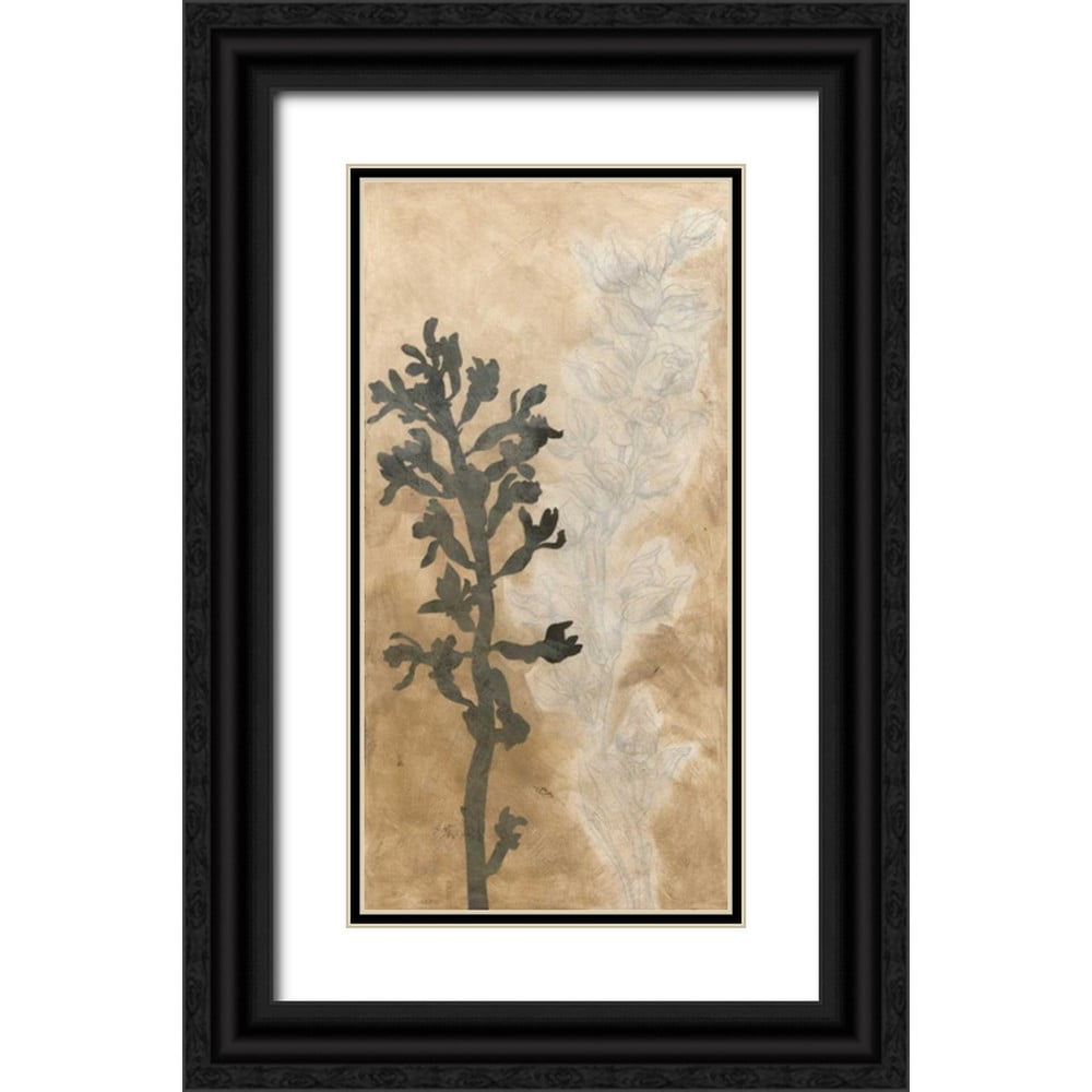 Meagher, Megan 14x24 Black Ornate Wood Framed with Double Matting ...