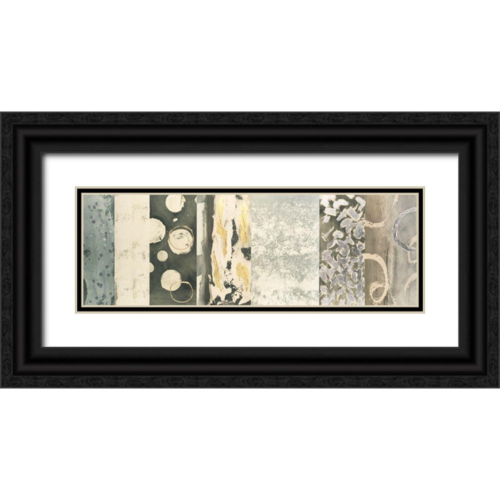 Meagher, Megan 14x7 Black Ornate Wood Framed with Double Matting Museum ...