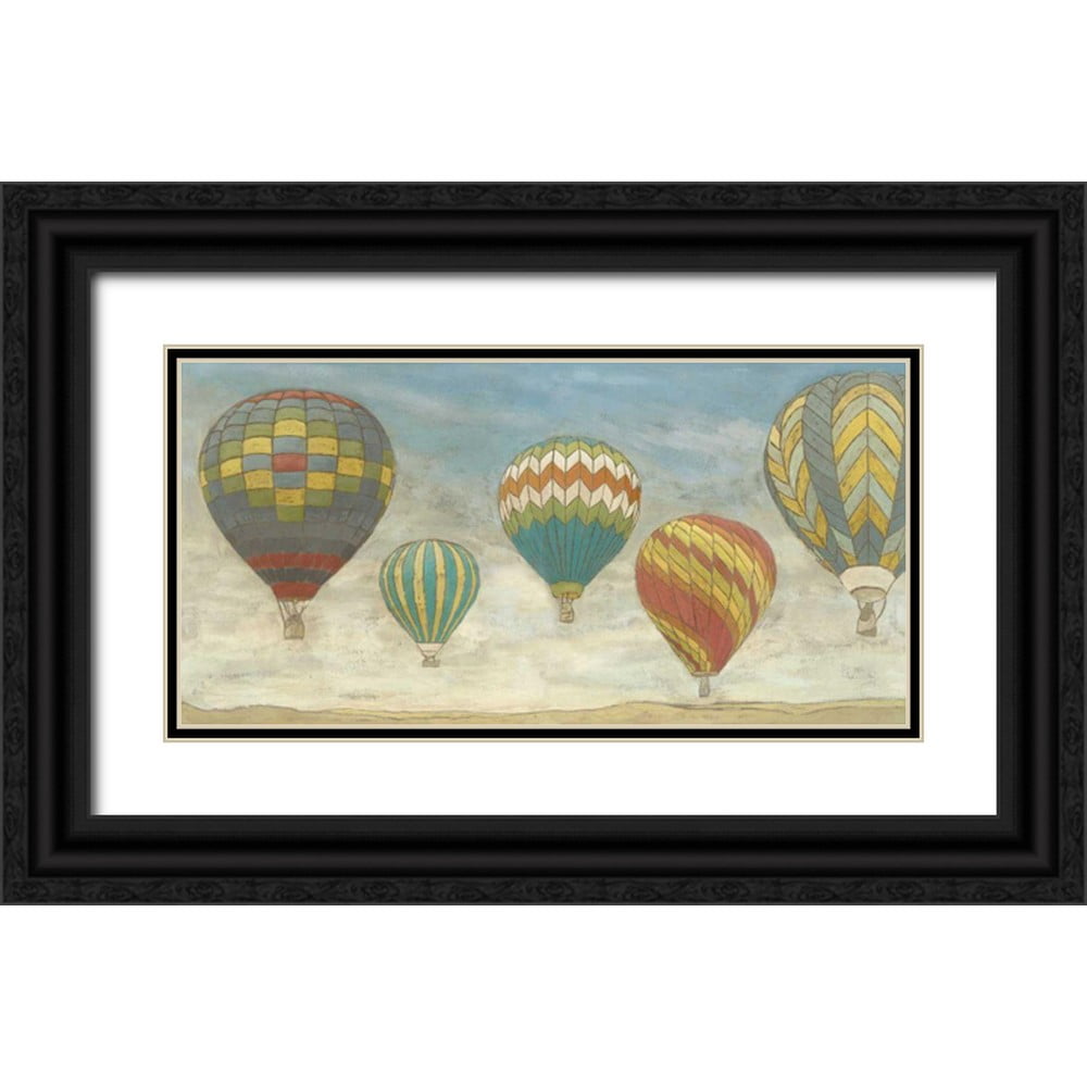 Meagher, Megan 14x9 Black Ornate Wood Framed with Double Matting Museum ...