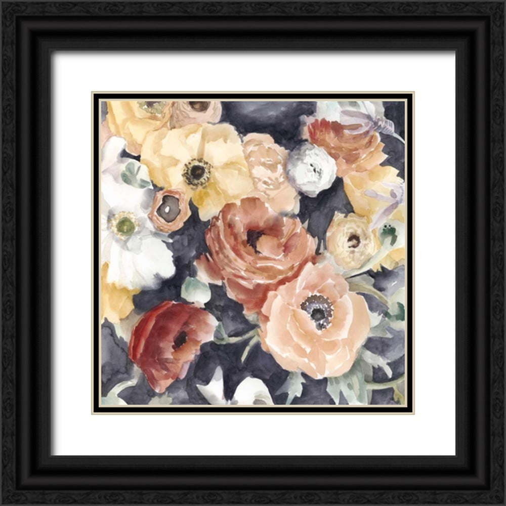 Meagher, Megan 15x15 Black Ornate Wood Framed with Double Matting Museum Art Print Titled ...