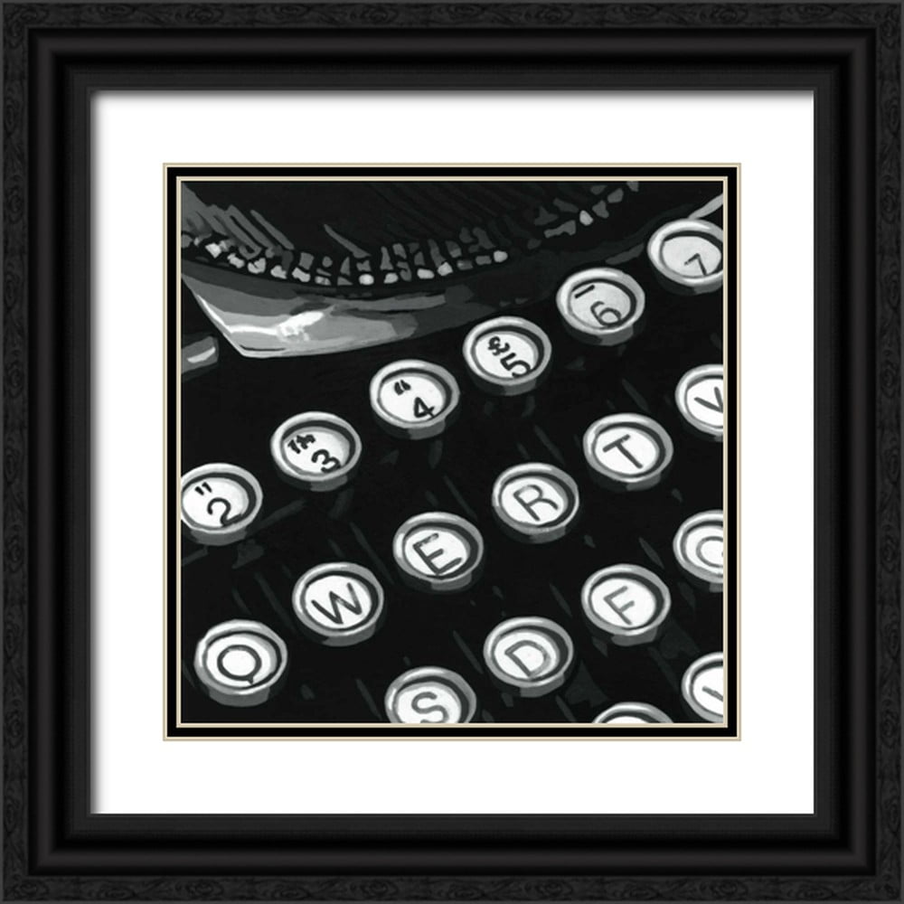 Meagher, Megan 15x15 Black Ornate Wood Framed with Double Matting ...