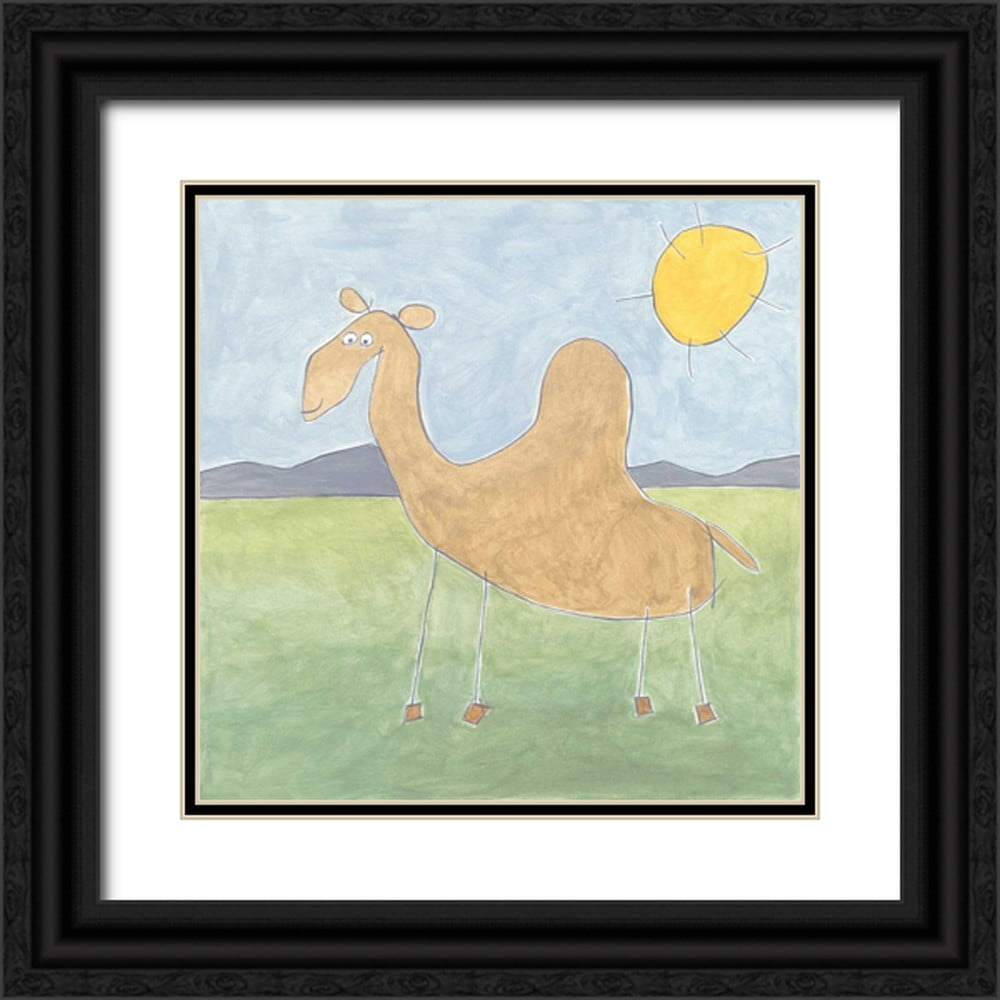 Meagher, Megan 15x15 Black Ornate Wood Framed with Double Matting ...