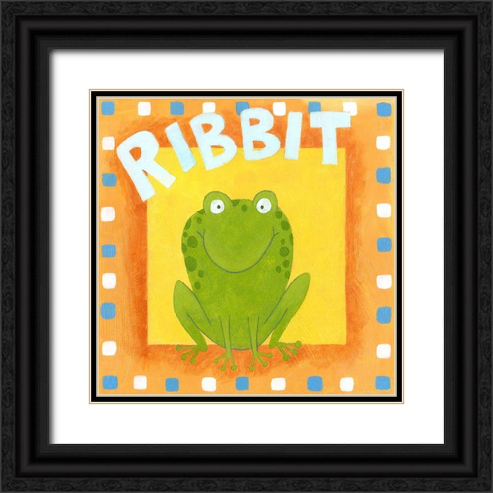 Meagher, Megan 15x15 Black Ornate Wood Framed with Double Matting ...