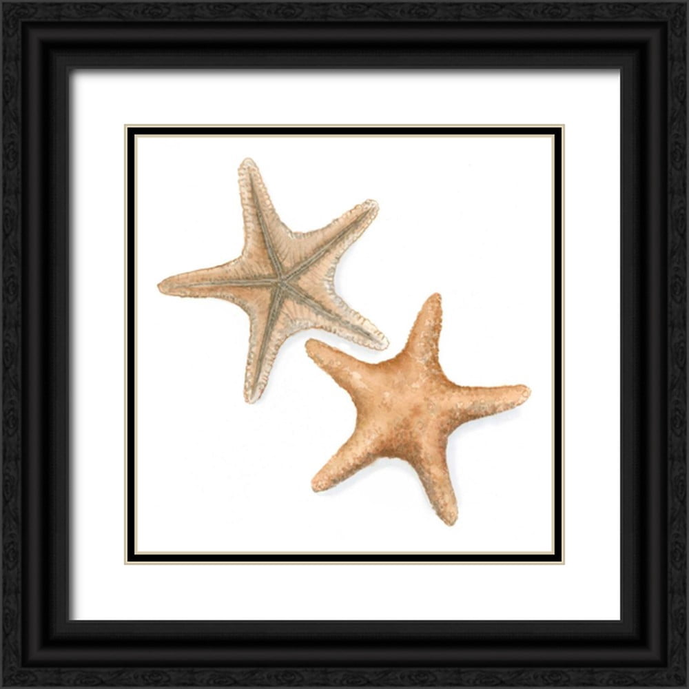 Meagher, Megan 15x15 Black Ornate Wood Framed with Double Matting ...