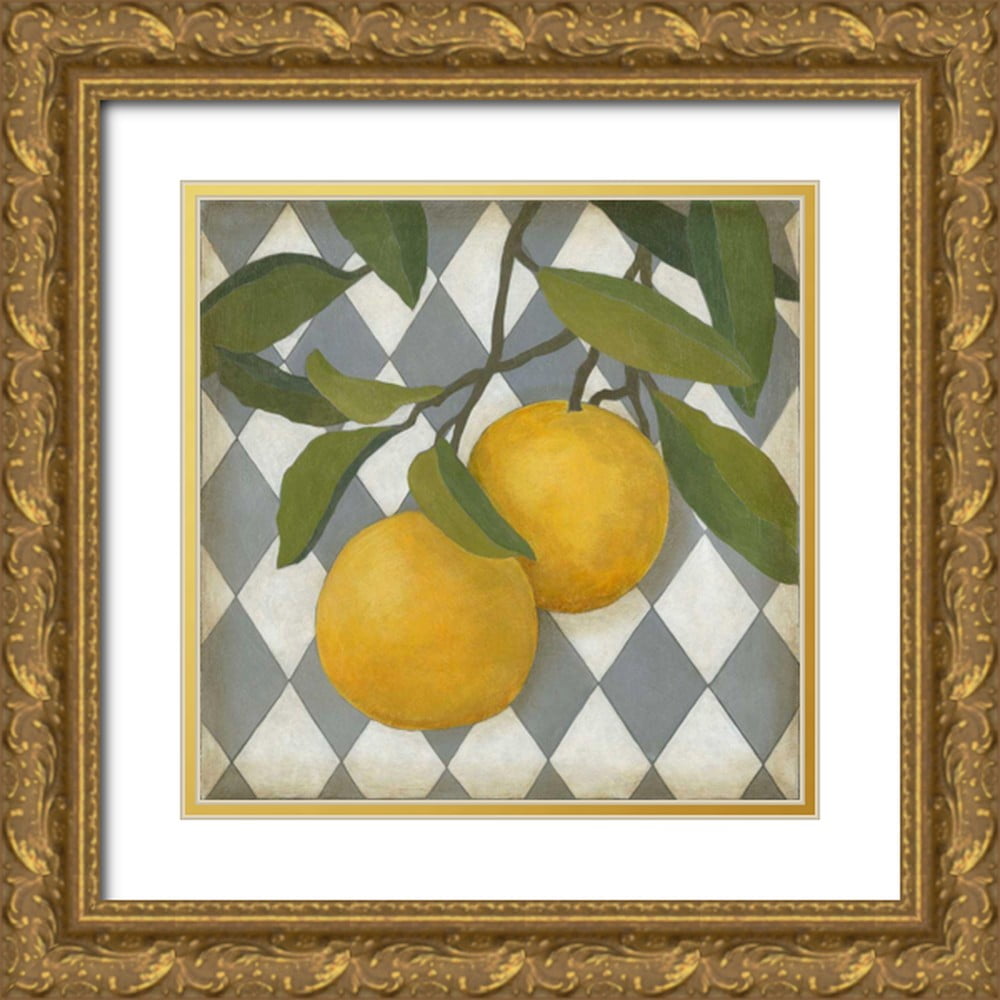 Meagher, Megan 15x15 Gold Ornate Wood Framed with Double Matting Museum ...