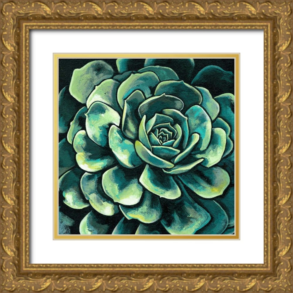 Meagher, Megan 15x15 Gold Ornate Wood Framed with Double Matting Museum ...