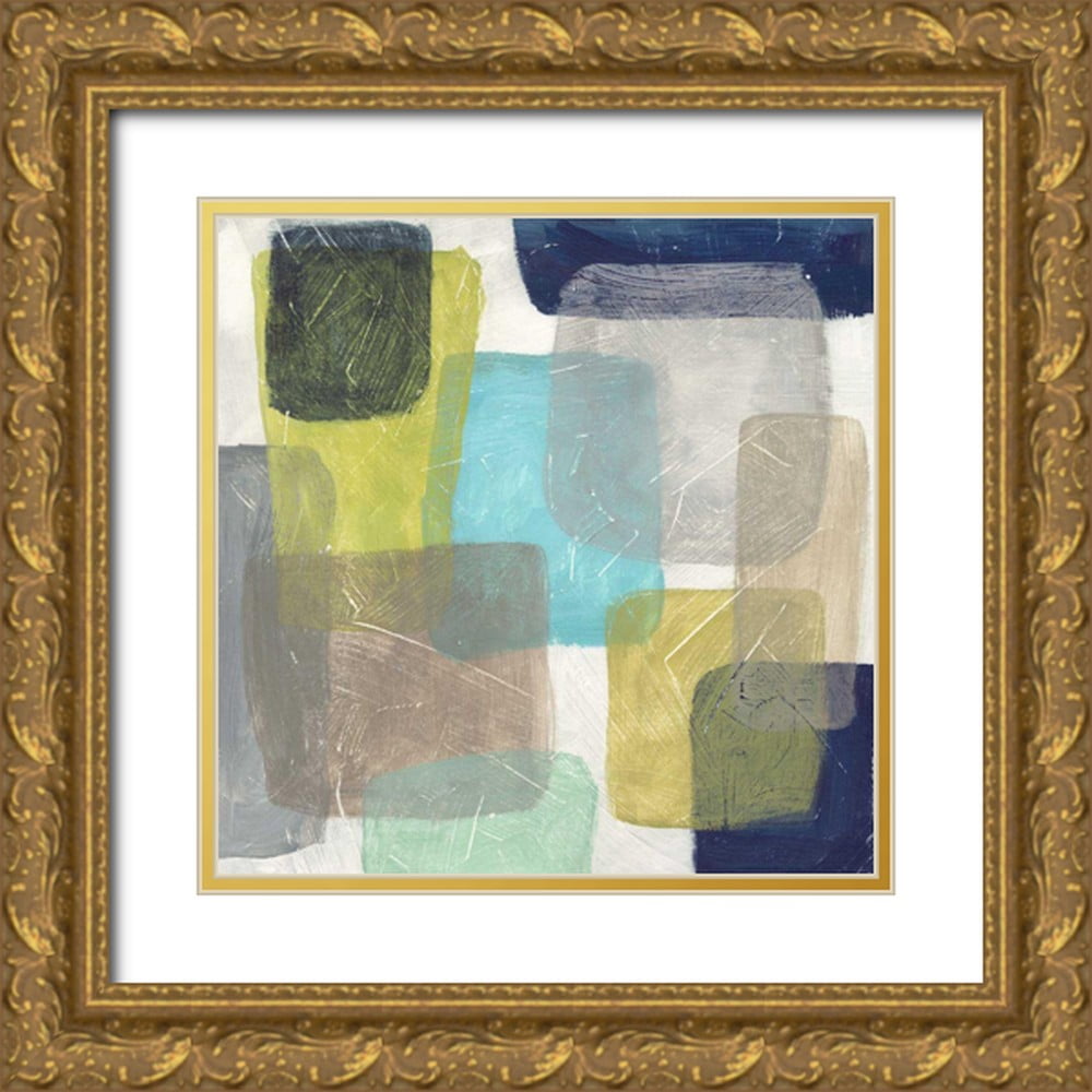 Meagher, Megan 15x15 Gold Ornate Wood Framed with Double Matting Museum ...