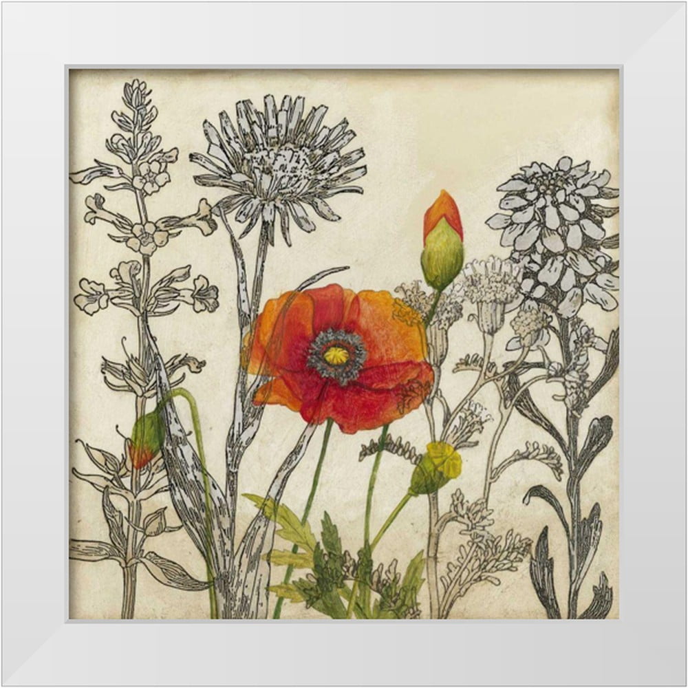 Meagher, Megan 15x15 White Modern Wood Framed Museum Art Print Titled ...