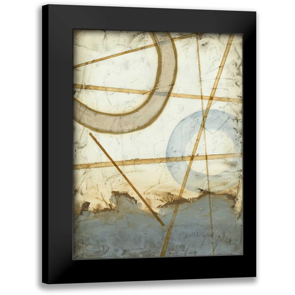 Meagher, Megan 15x18 Black Modern Framed Museum Art Print Titled - Intersections I - Walmart.com
