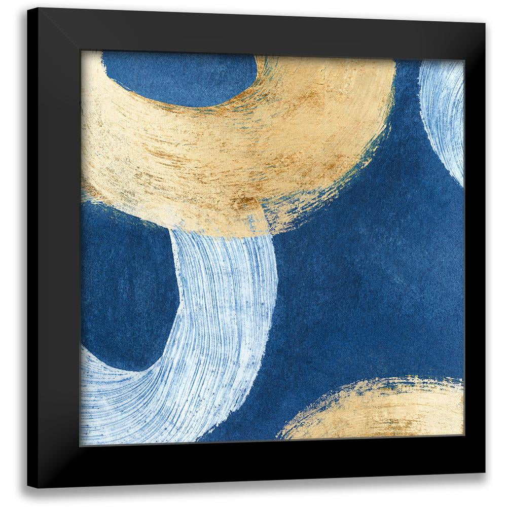 Meagher, Megan 20x20 Black Modern Framed Museum Art Print Titled - Blue ...