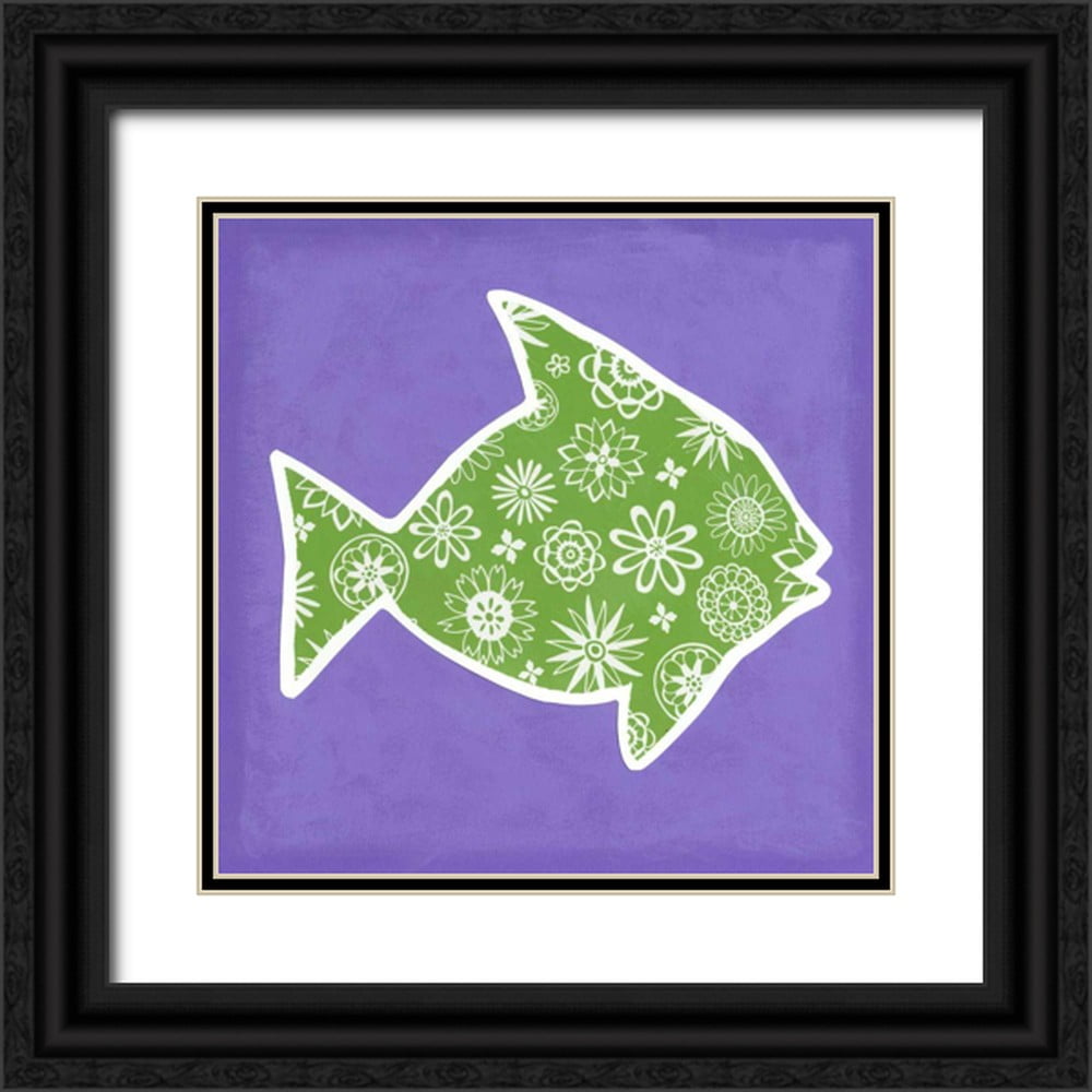 Meagher, Megan 20x20 Black Ornate Wood Framed with Double Matting ...