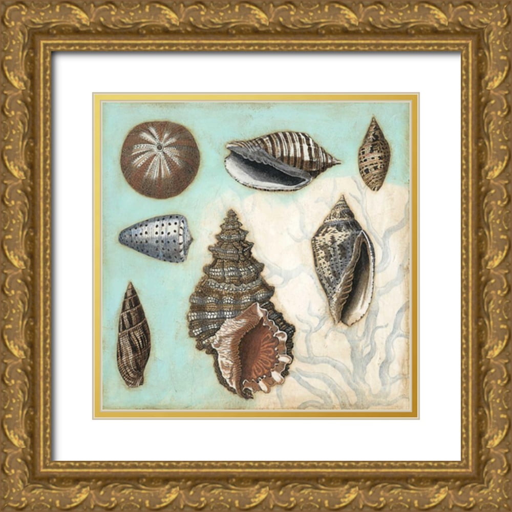 Meagher, Megan 20x20 Gold Ornate Wood Framed with Double Matting Museum ...