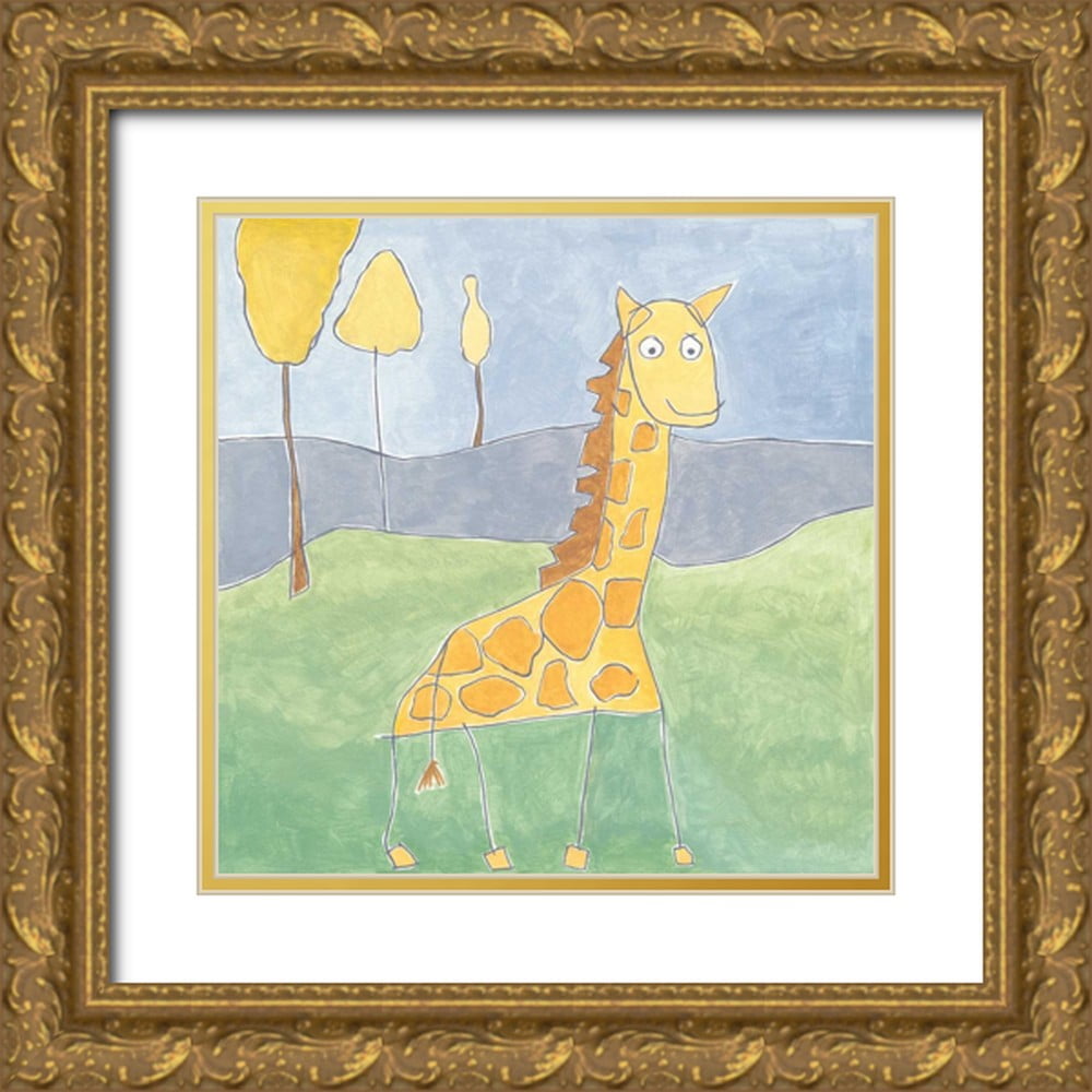 Meagher, Megan 20x20 Gold Ornate Wood Framed with Double Matting Museum ...