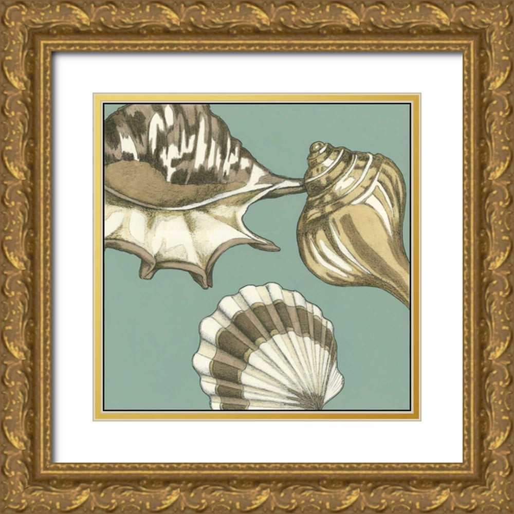 Meagher, Megan 20x20 Gold Ornate Wood Framed with Double Matting Museum ...