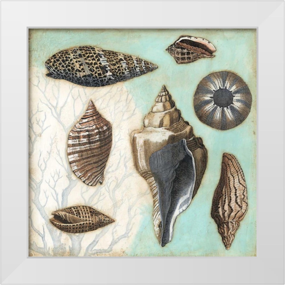 Meagher, Megan 20x20 White Modern Wood Framed Museum Art Print Titled ...