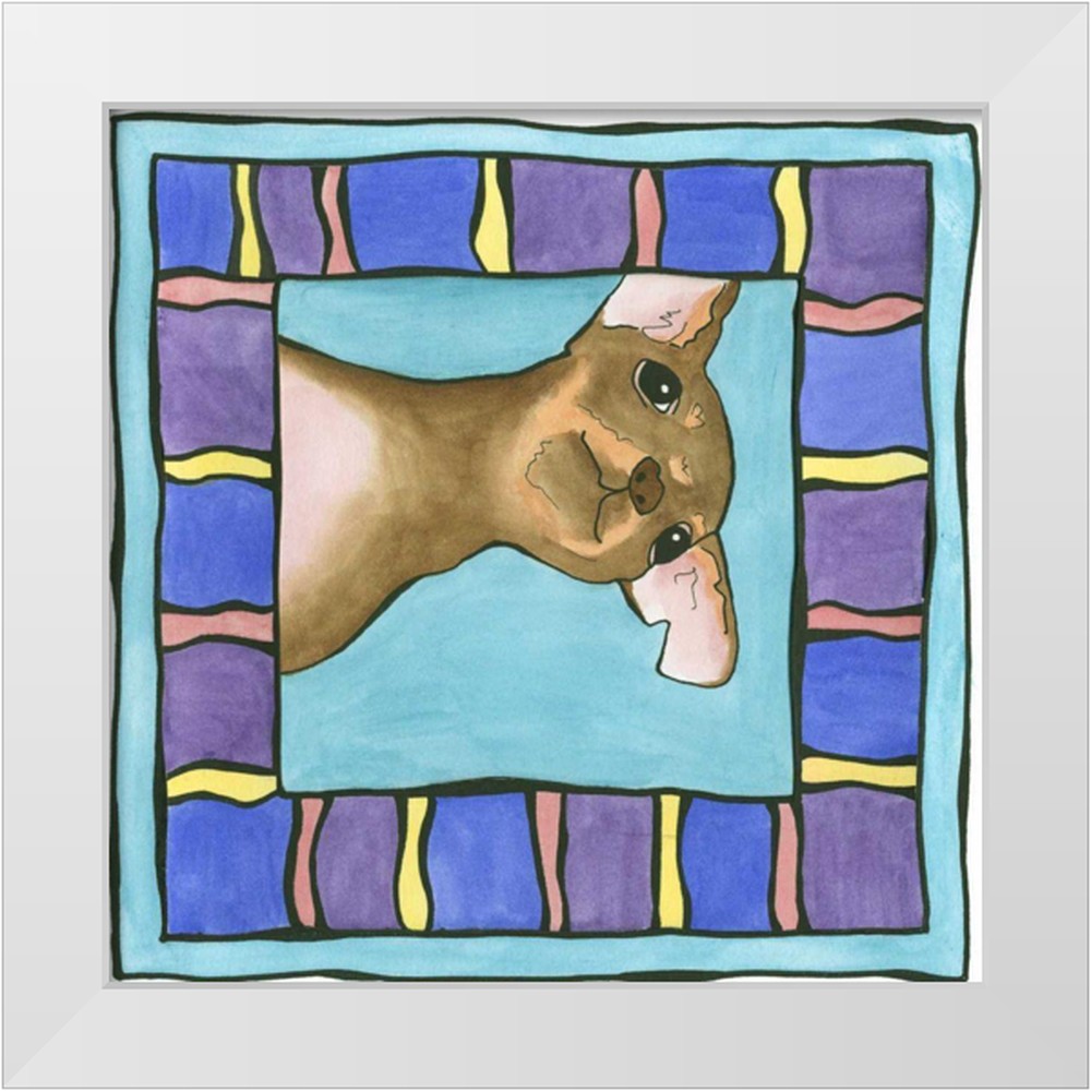 Meagher, Megan 20x20 White Modern Wood Framed Museum Art Print Titled ...