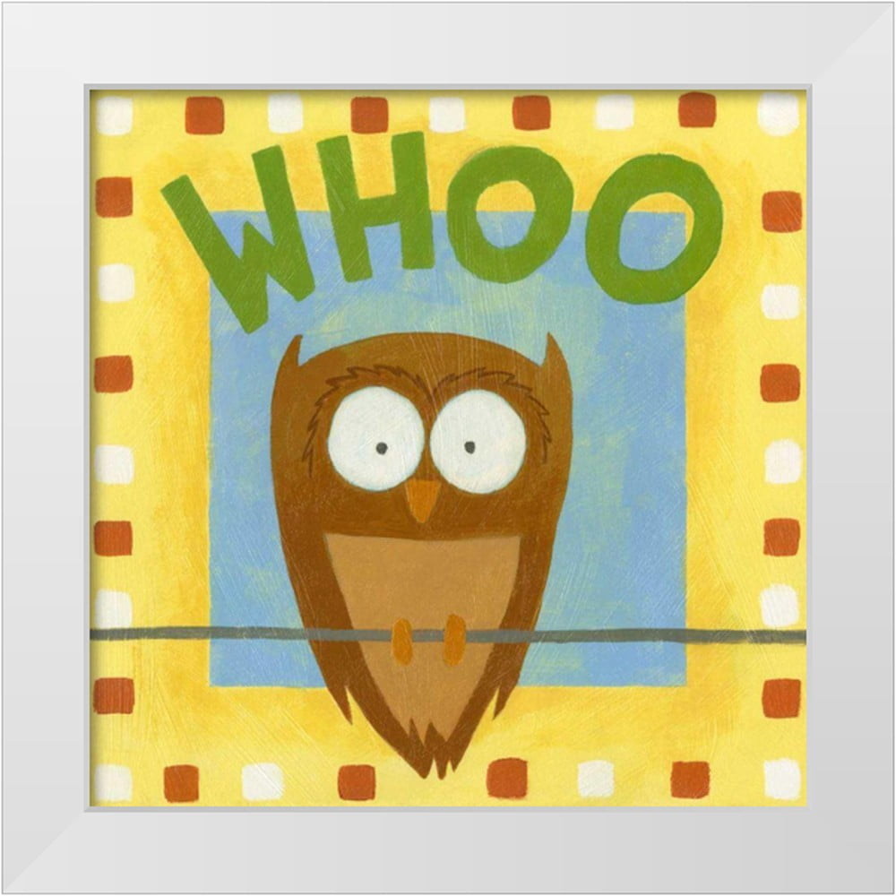 Meagher, Megan 20x20 White Modern Wood Framed Museum Art Print Titled ...