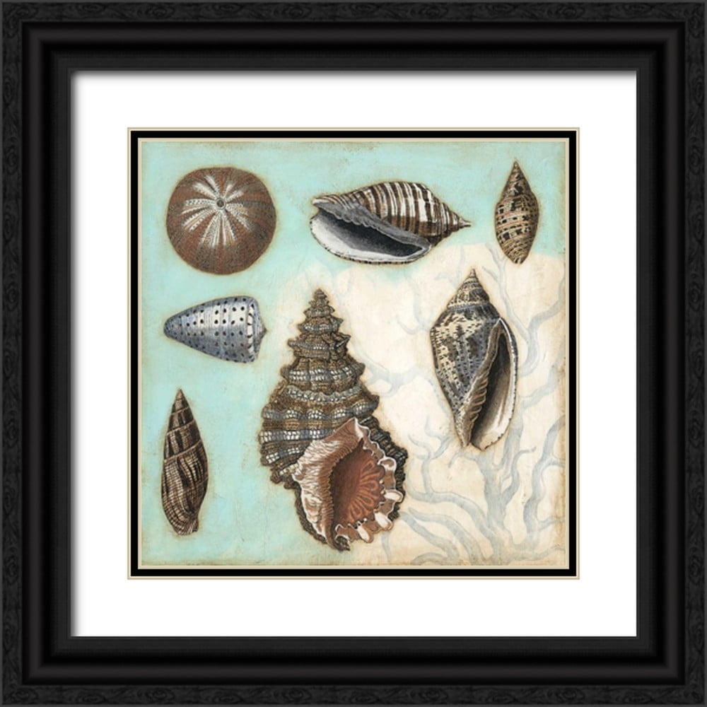 Meagher, Megan 26x26 Black Ornate Wood Framed with Double Matting ...