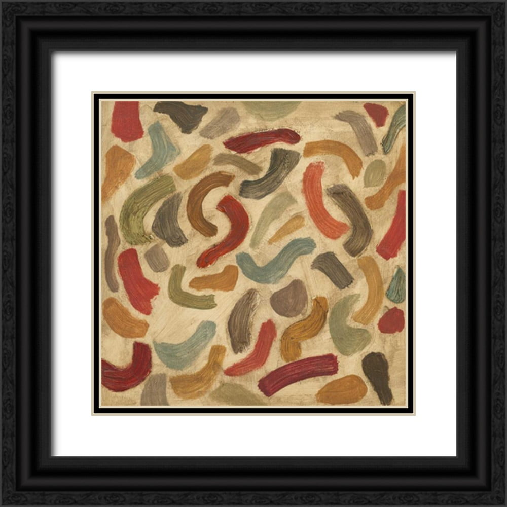 Meagher, Megan 26x26 Black Ornate Wood Framed with Double Matting ...