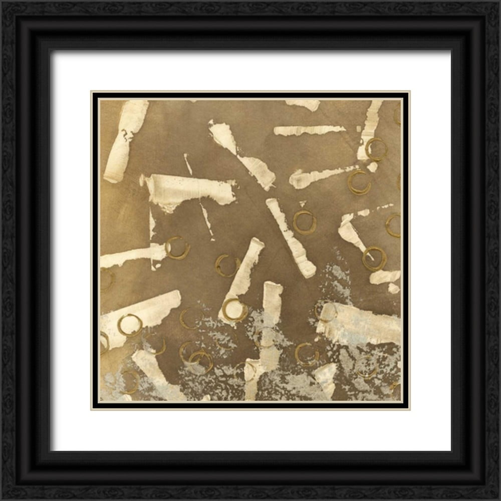 Meagher, Megan 26x26 Black Ornate Wood Framed with Double Matting ...