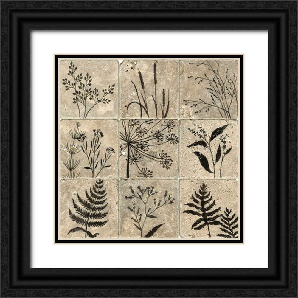 Meagher, Megan 26x26 Black Ornate Wood Framed with Double Matting ...