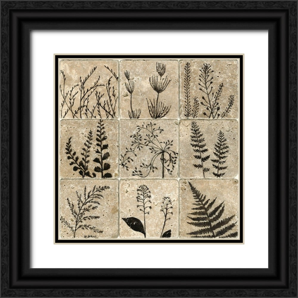 Meagher, Megan 26x26 Black Ornate Wood Framed with Double Matting ...
