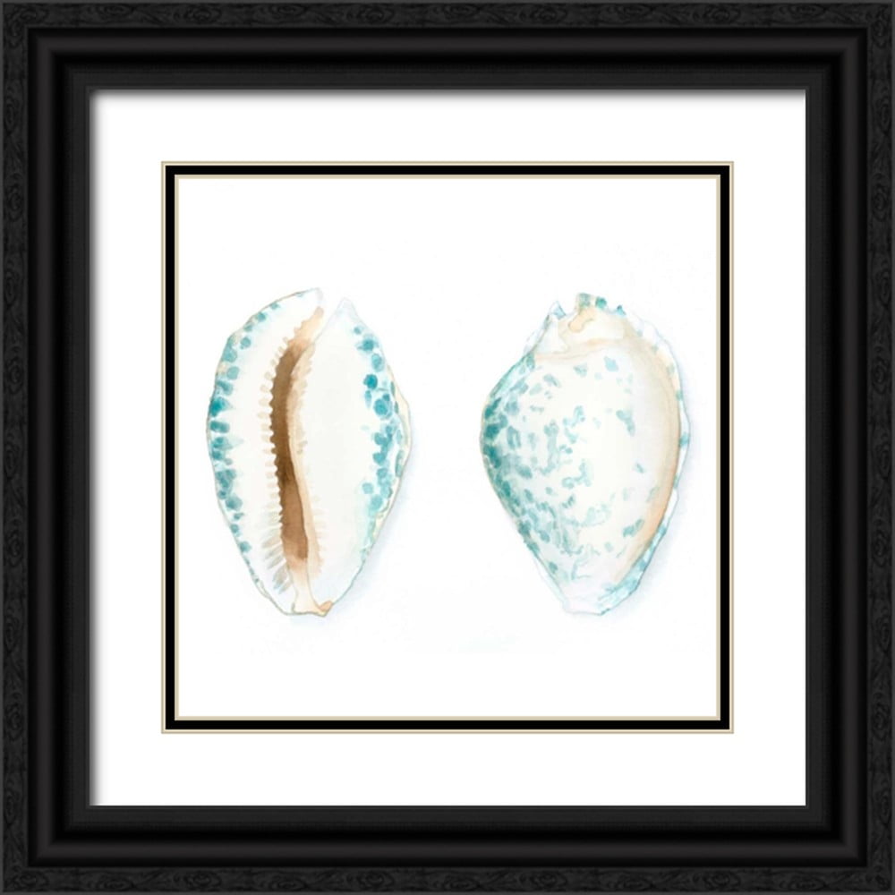 Meagher, Megan 26x26 Black Ornate Wood Framed with Double Matting ...