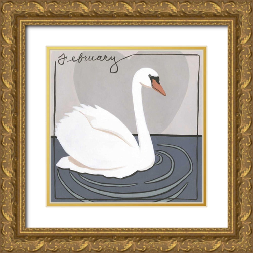 Meagher, Megan 26x26 Gold Ornate Wood Framed with Double Matting Museum ...