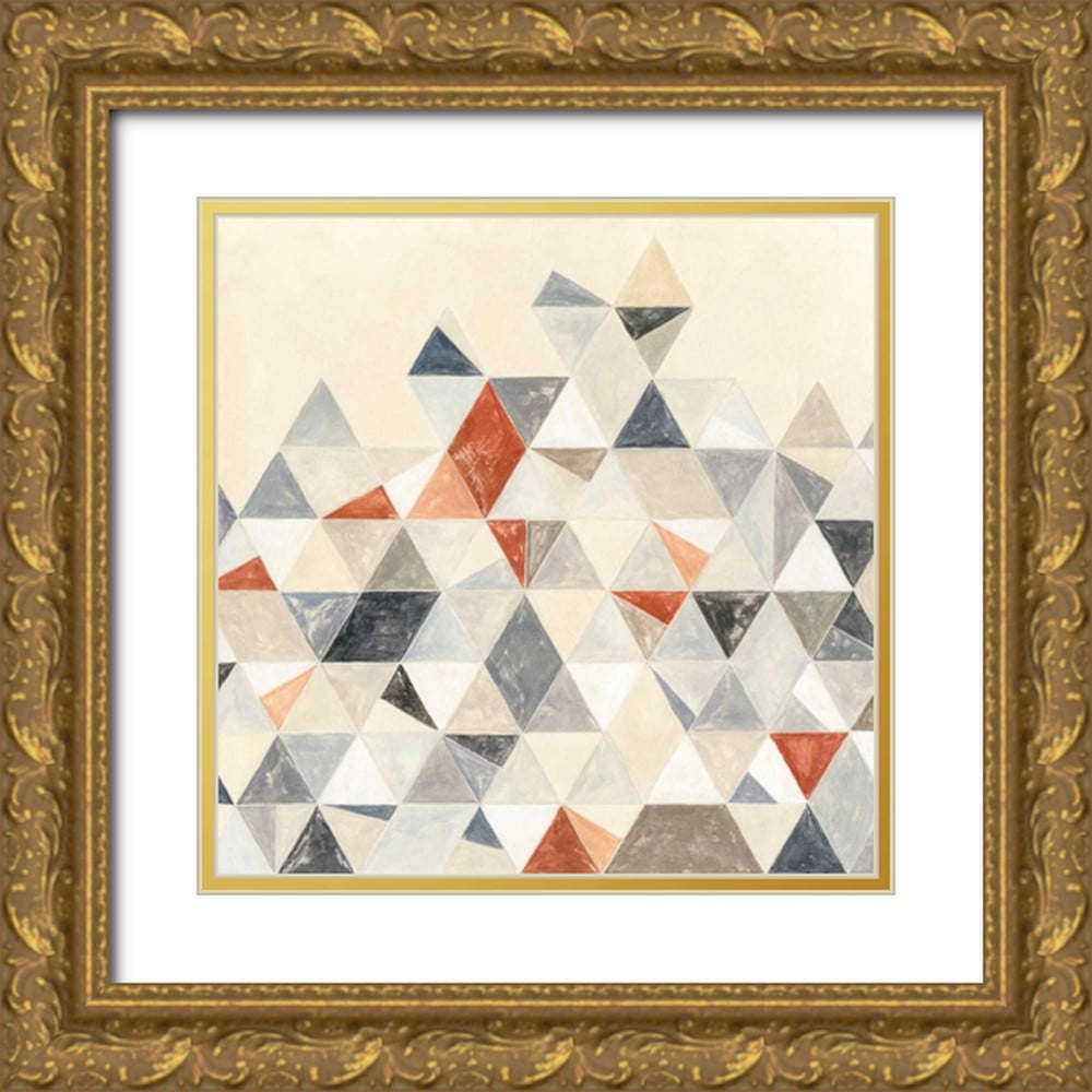 Meagher, Megan 26x26 Gold Ornate Wood Framed with Double Matting Museum ...