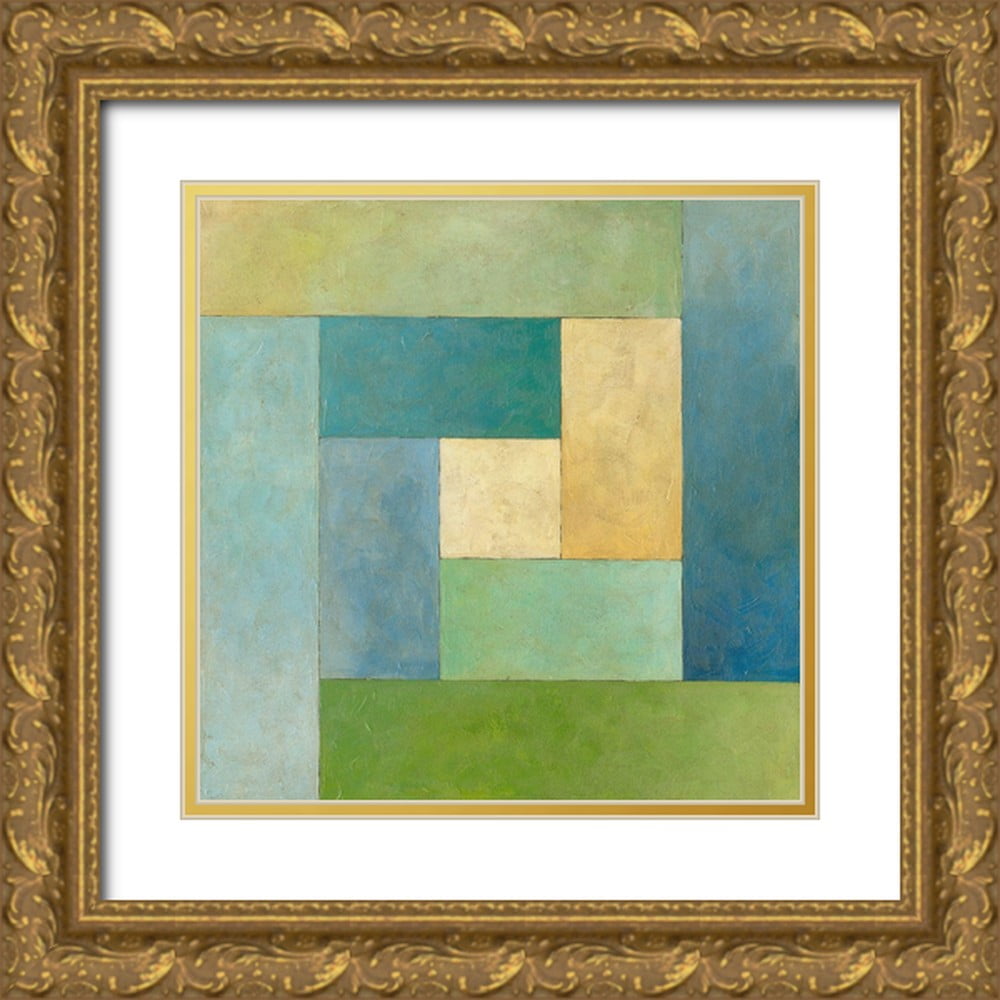 Meagher, Megan 26x26 Gold Ornate Wood Framed with Double Matting Museum ...
