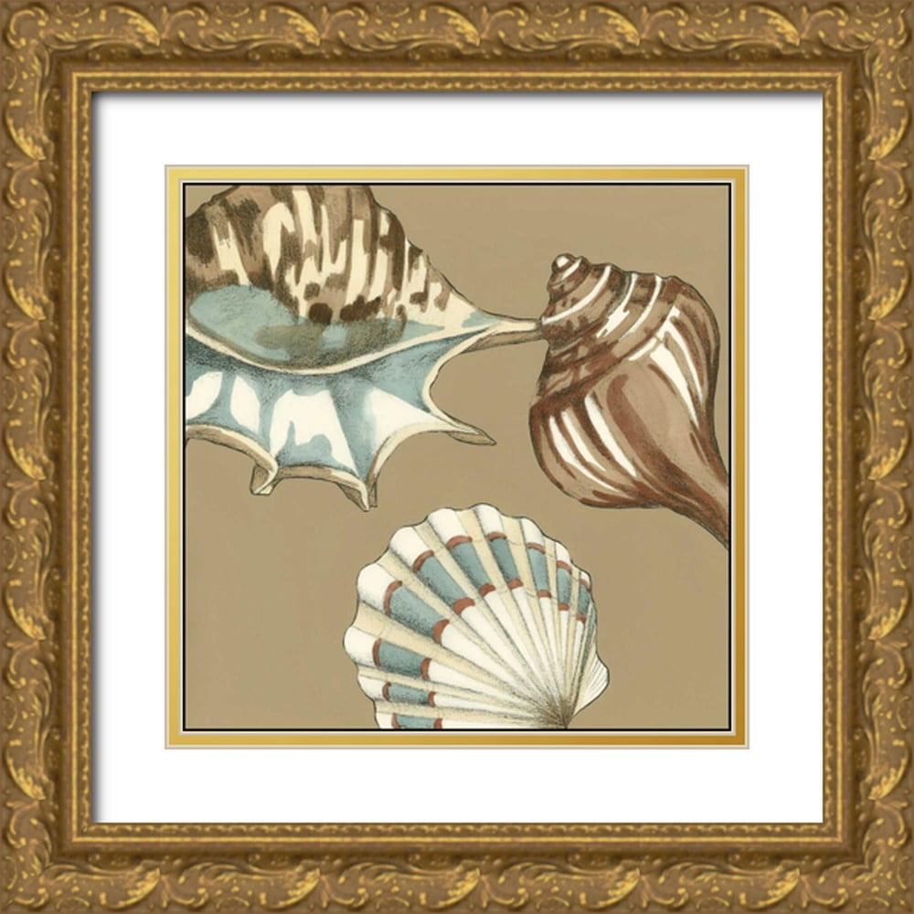 Meagher, Megan 26x26 Gold Ornate Wood Framed with Double Matting Museum ...