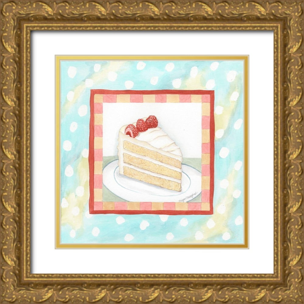 Meagher, Megan 26x26 Gold Ornate Wood Framed with Double Matting Museum ...