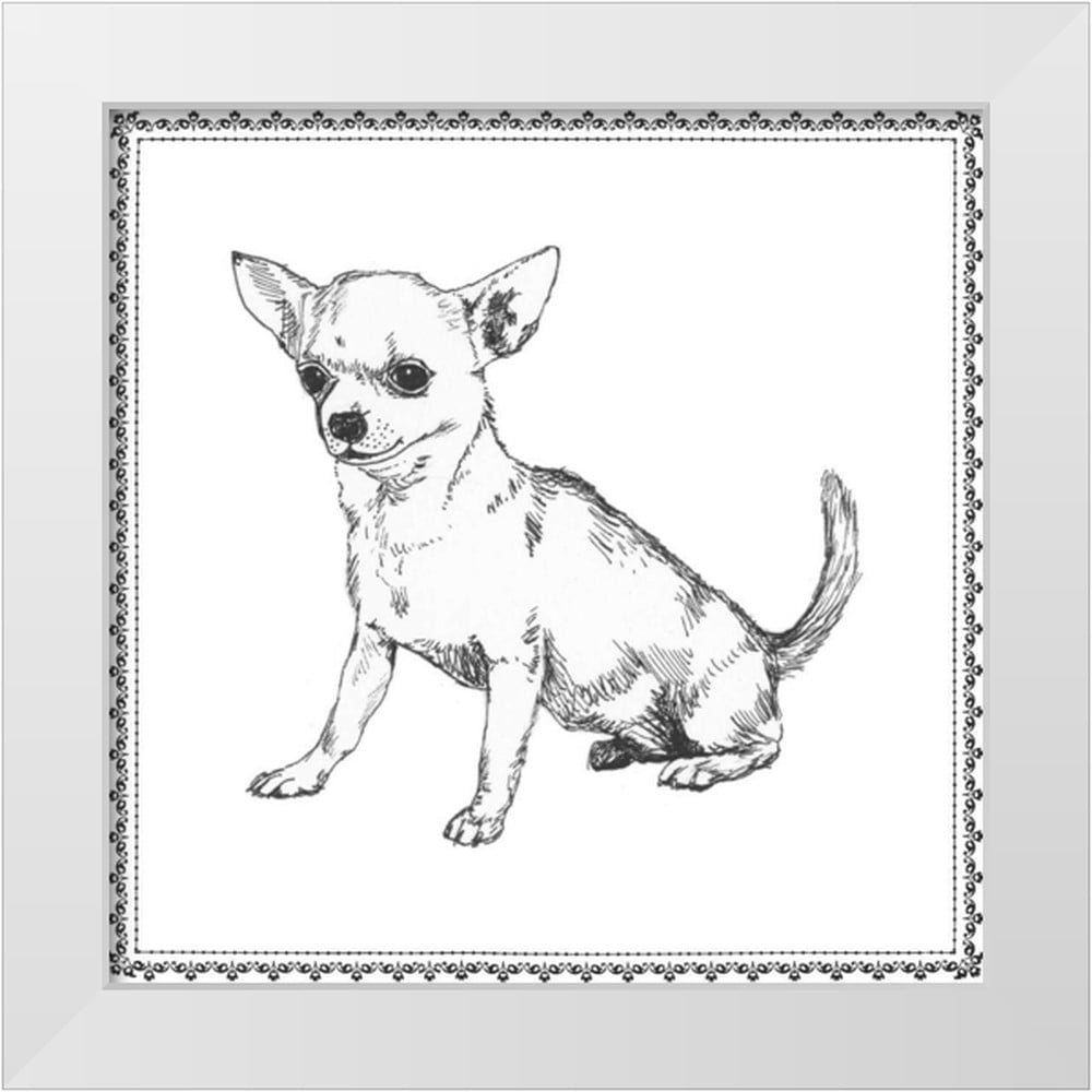 Meagher, Megan 26x26 White Modern Wood Framed Museum Art Print Titled ...