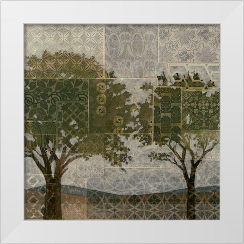 Meagher, Megan 26x26 White Modern Wood Framed Museum Art Print Titled ...