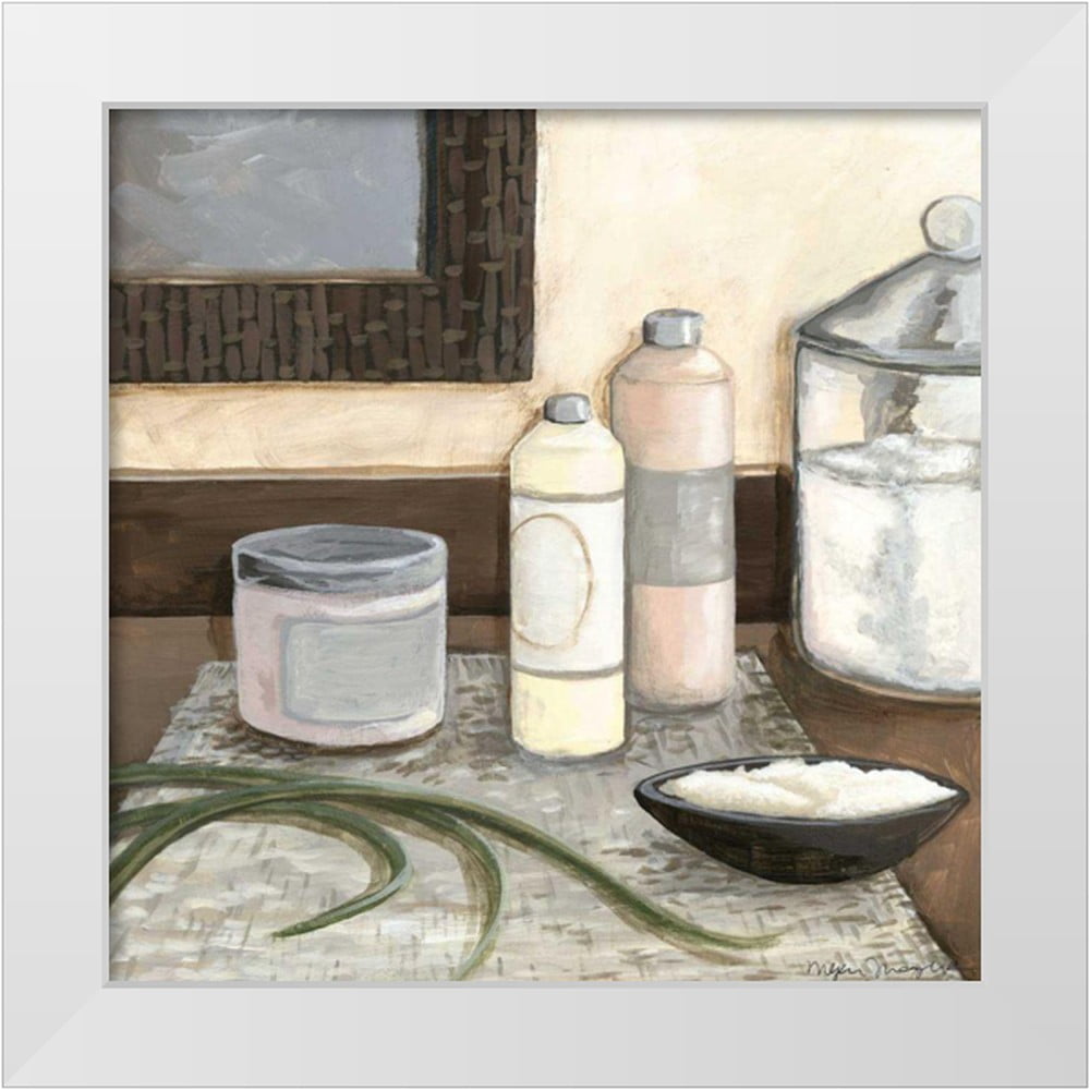 Meagher, Megan 26x26 White Modern Wood Framed Museum Art Print Titled ...