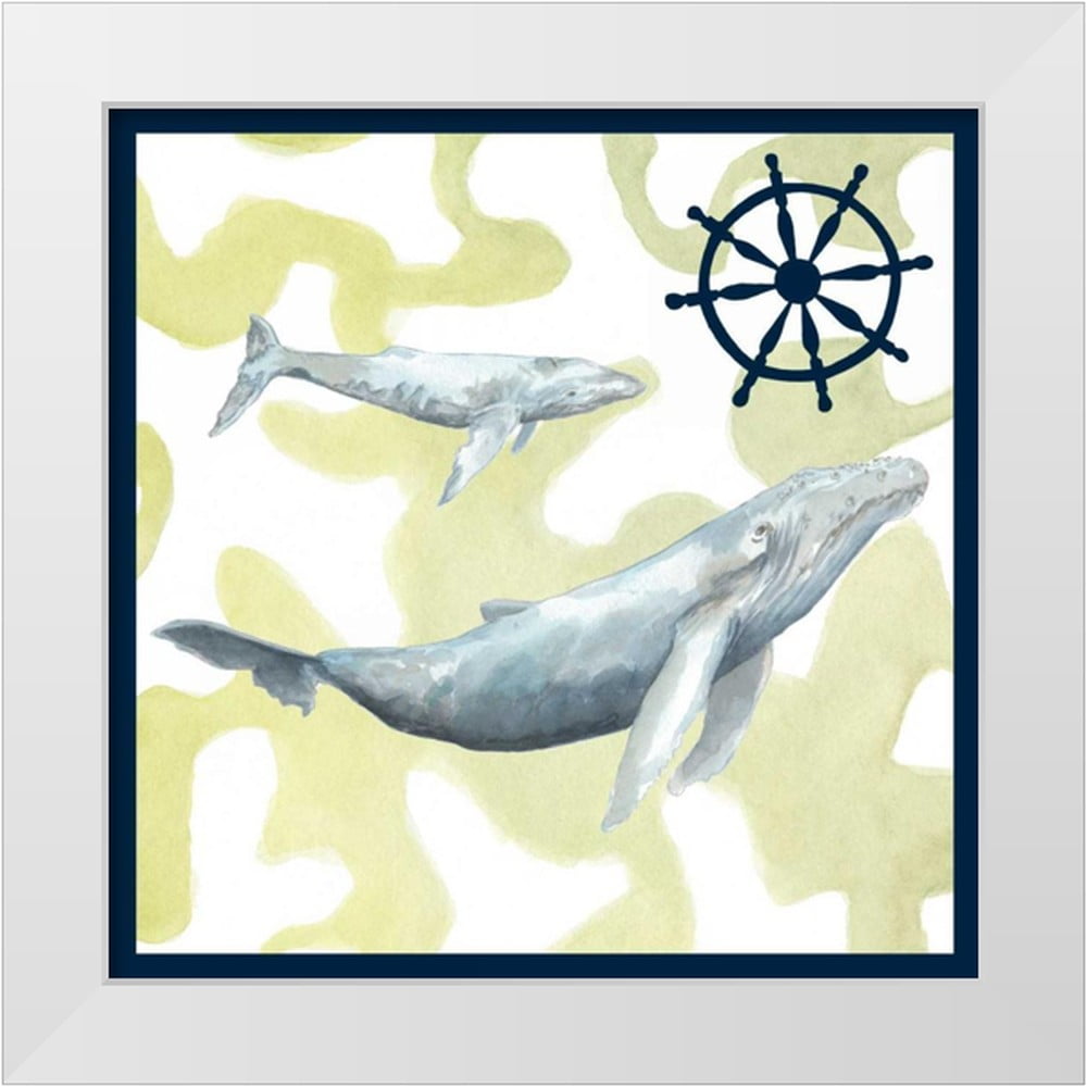 Meagher, Megan 26x26 White Modern Wood Framed Museum Art Print Titled ...