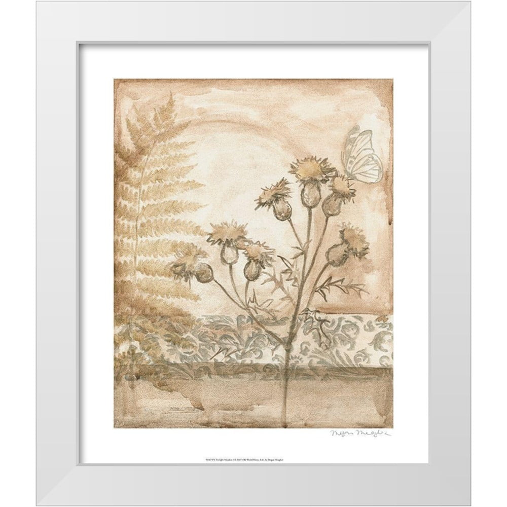 Meagher, Megan 26x30 White Modern Wood Framed Museum Art Print Titled ...