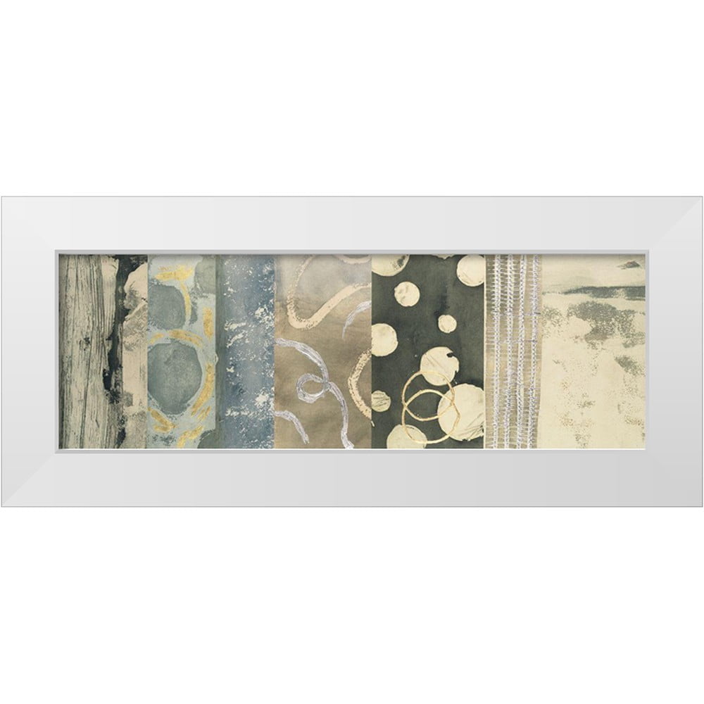 Meagher, Megan 32x13 White Modern Wood Framed Museum Art Print Titled ...