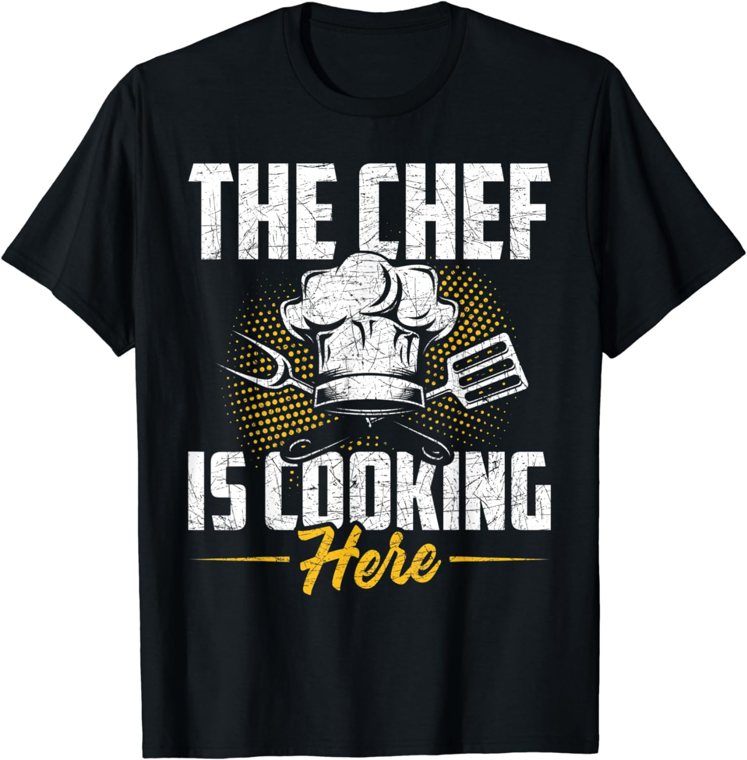 Meal Cooking Culinary Cook Gourmet Food Chef Hat Funny Chef T-Shirt ...